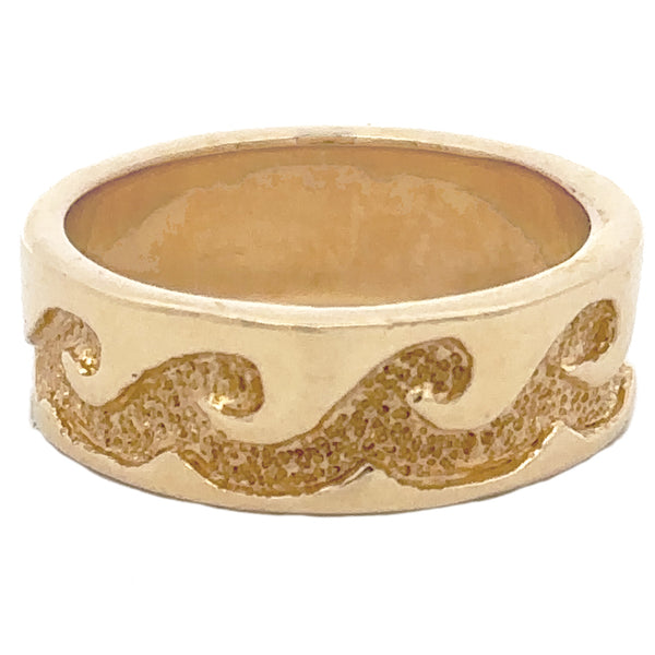 Men's Wave Band Ring - Cedar Chest Sanibel